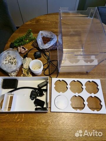 Акваферма с декорациями