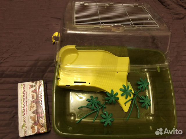 Террариум+ грунт(кокосовый субстрат)