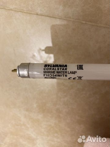 Sylvania coralstar fho54w/t5/actinic Лампа