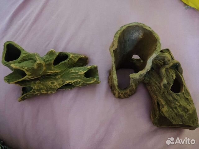 Грот, глиняная коряга