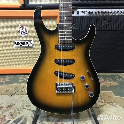 Электрогитара Samick LK-15 SSS Sunburst Korea 1990 купить в Санкт-Петербурге | Хобби и отдых | Авито