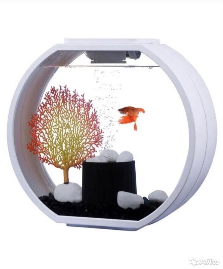 Аквариум deco O 20л белый